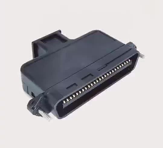 2.16mm Pitch 50 Way Rj21 Connector Straight Angle Champ Idc Cable 50p ...