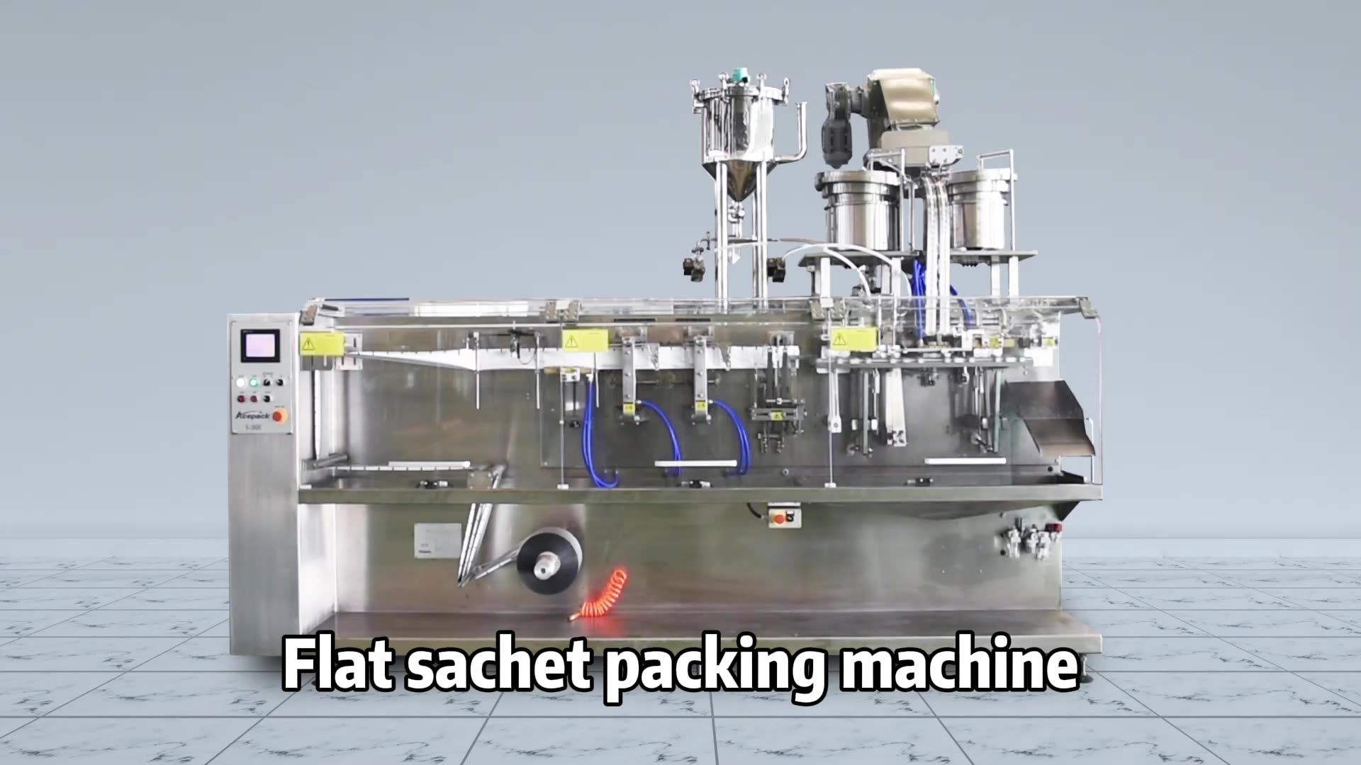 S-240dc Electric Fully Automatic Horizontal Liquid Filling Machine Top ...