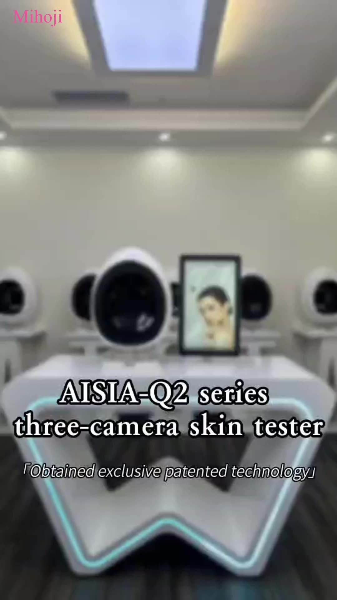 Q1q2 Skin Analyzer Scanner Machine Face Analysis Machine 3d Facial Skin ...