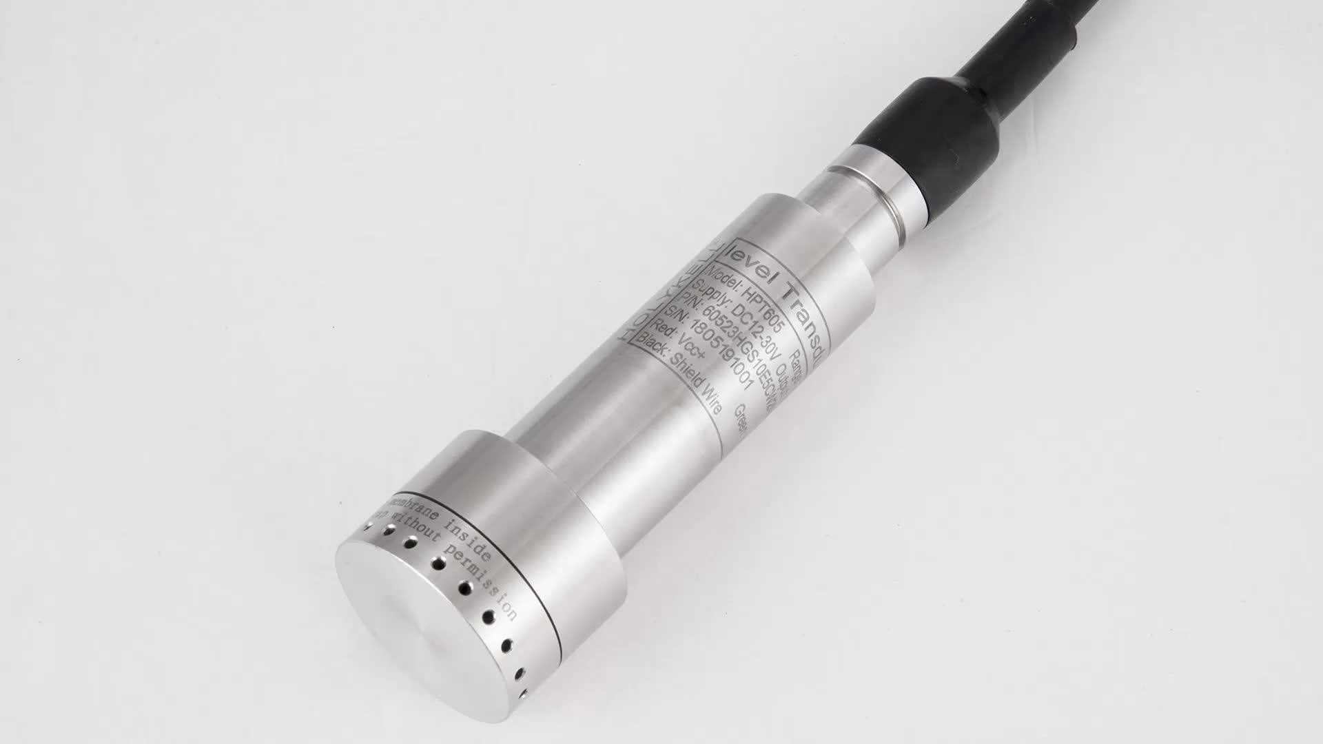 Wastewater Monitoring Systems Hpt605 Submersible 4-20ma Sewage Tank ...