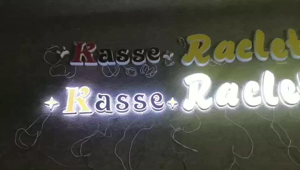 Custom Engraved Laser Cut Led Acrylic Letter Illuminated Led Alphabet ...