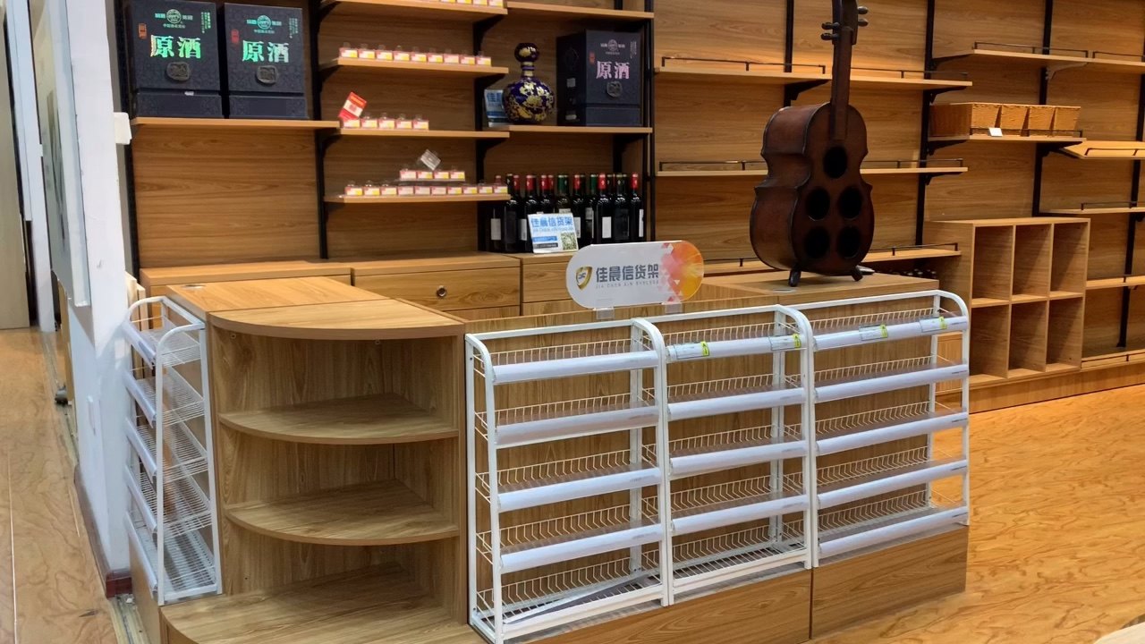 Supermarket And Convenience Store Cashier Desk Checkout Counter - Buy ...