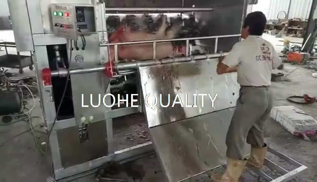 Easy Operate Pig Slaughter Machine Pig Dehairer And Scalding Machine ...