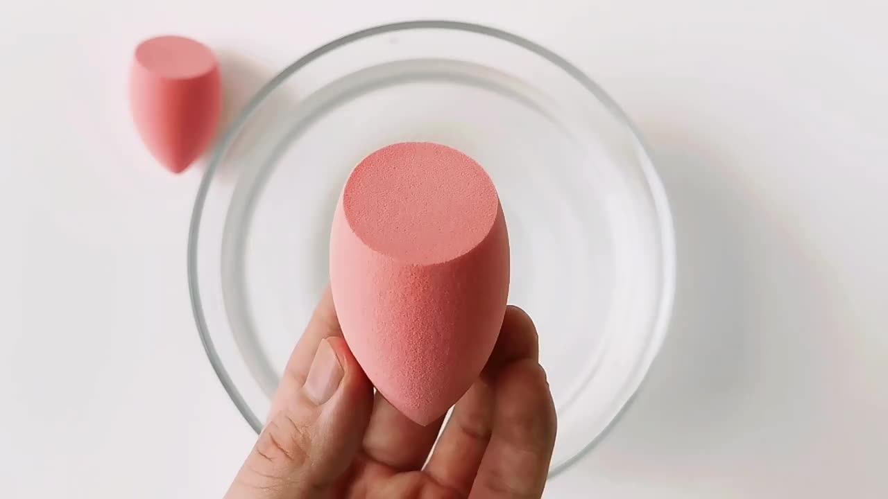 Custom Logo Eco Friendly Makeup Sponge Microfiber Flat Soft Makeup ...