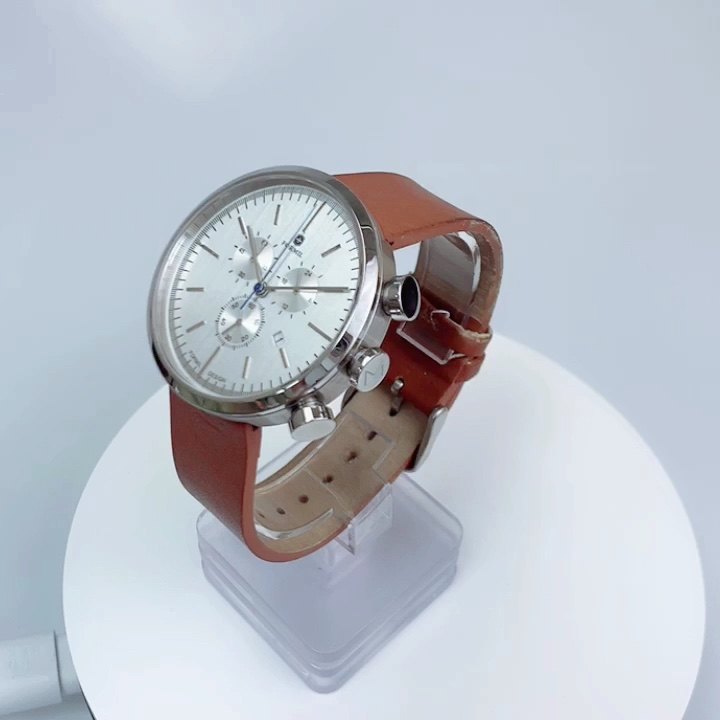 Chronograph Quartz Custom Watch Case Set Stainless Steel Back Japan ...