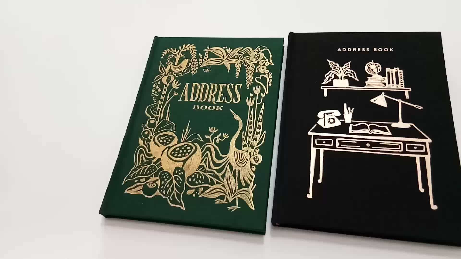 Personalized A5 Hardcover Cloth/ Leather Daily Planner Notebook ...