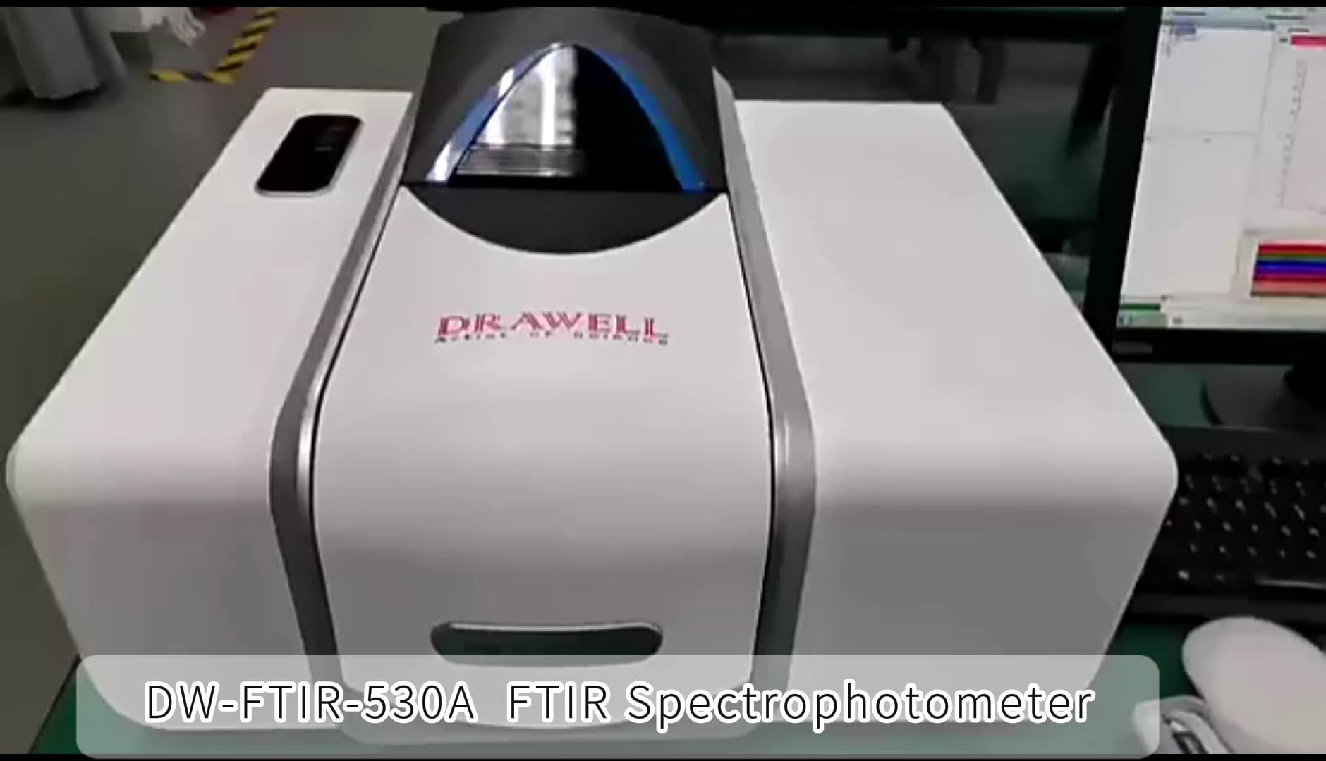 Ftir-530a Fourier Transform Infrared Spectroscopy Analyzer Laboratory ...