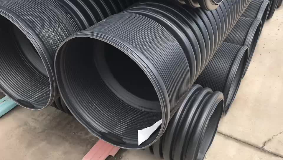 联塑HDPE双壁波纹管DN300 广东联塑双壁波纹管 河北联塑 现货供应-阿里巴巴