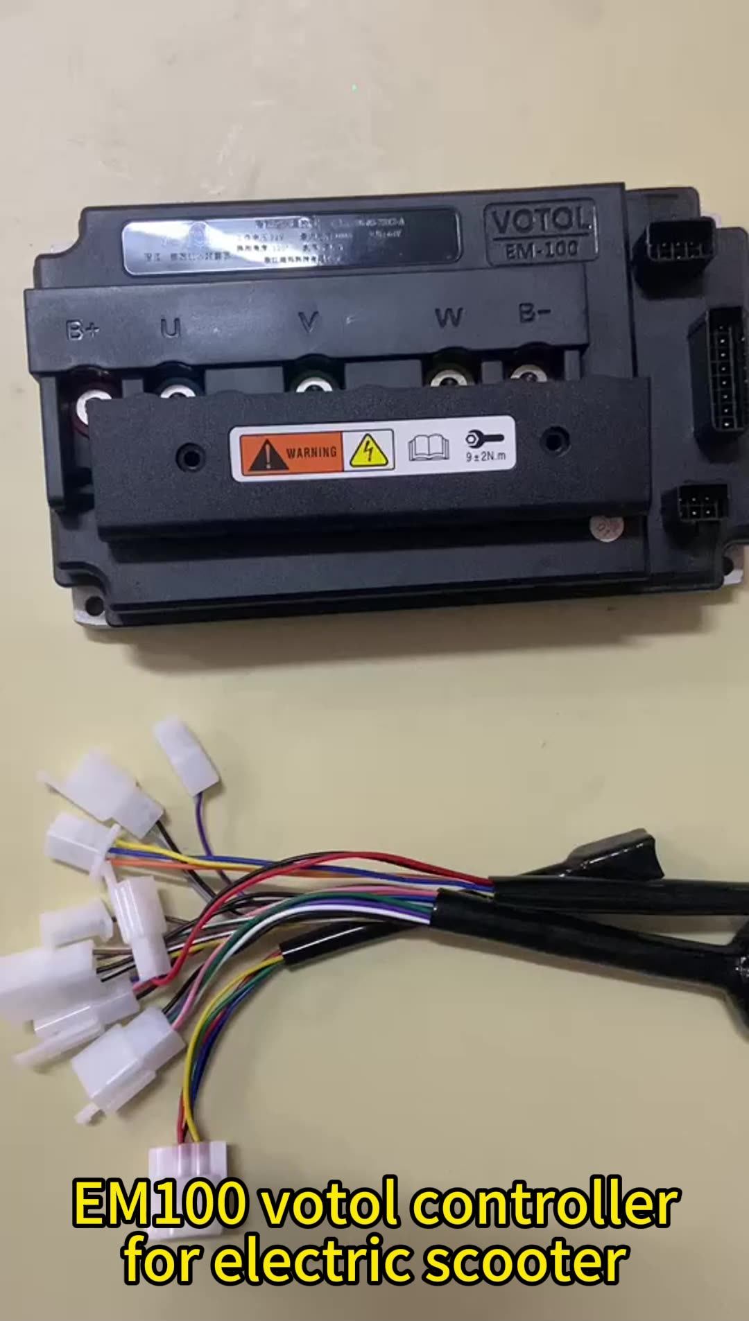 Votol 3kw Controller Electric Motorcycle Em100 Motor Controller 48v/60v ...