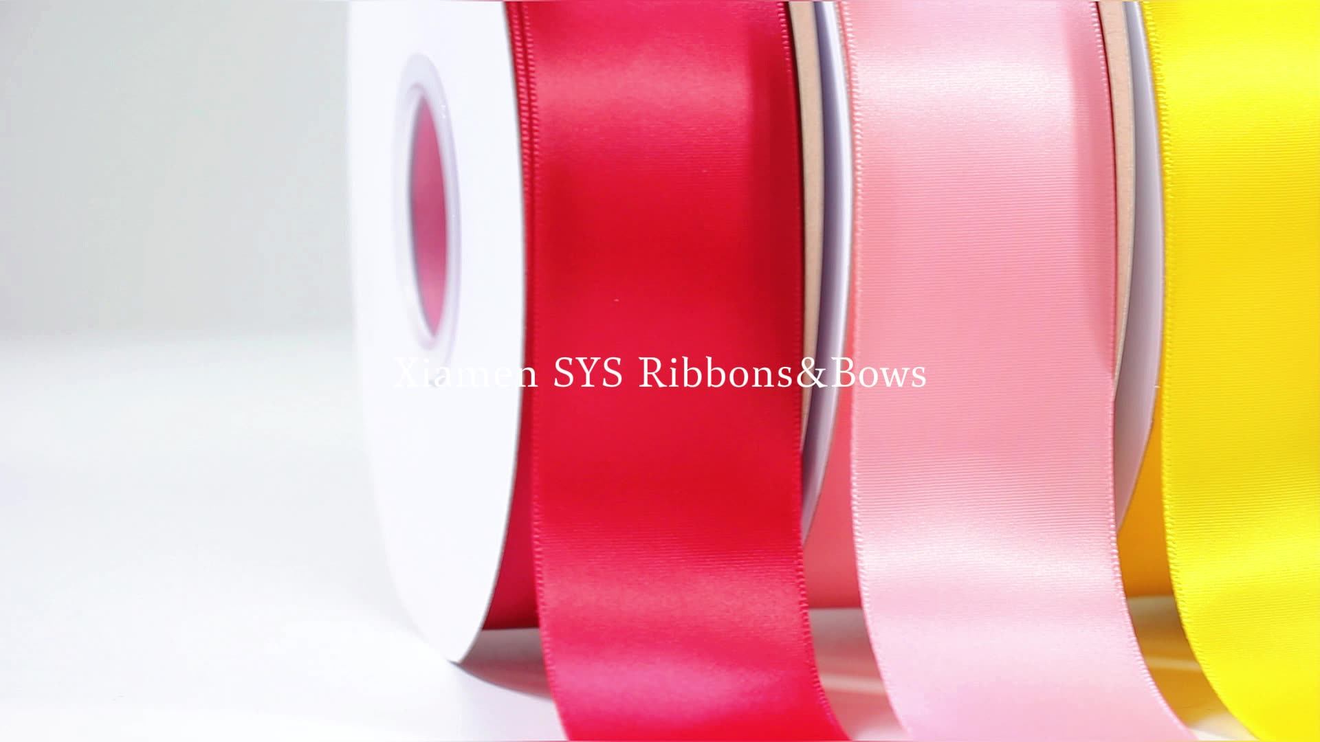 1-1/2 Inch Double Face Satin Ribbon 196 Colors Polyester Satin Ribbon ...