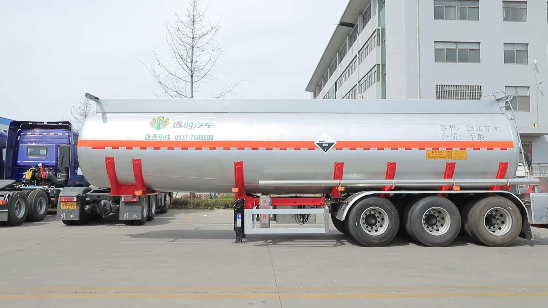 Nitrogen Cair Gas Alam Transportasi Lng Tanker Semi Trailer - Buy ...