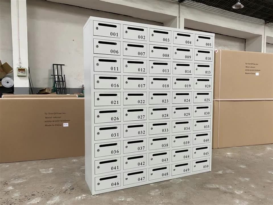 Postal Parcel Delivery Electric Lock Post Locker Office Letter Box ...