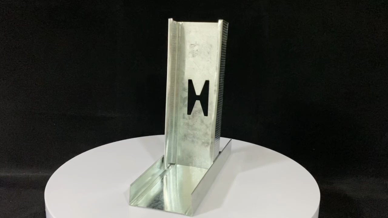 Price Channel Metal Stud Light Gauge Steel Cw 50 75 100 Drywall Framing ...