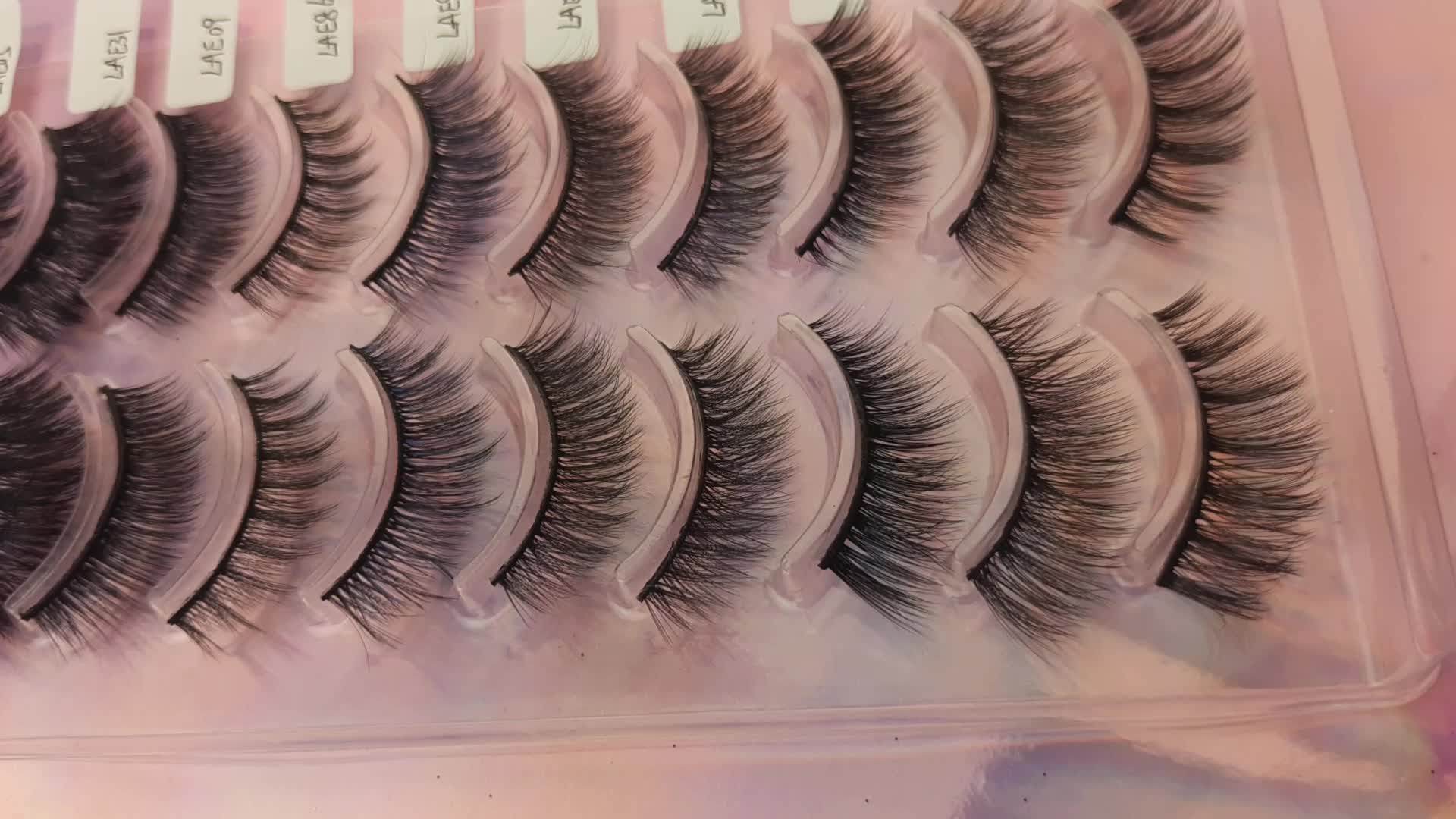 Private Label Custom Package Eyelashes For Your Brand 100% Handmade ...