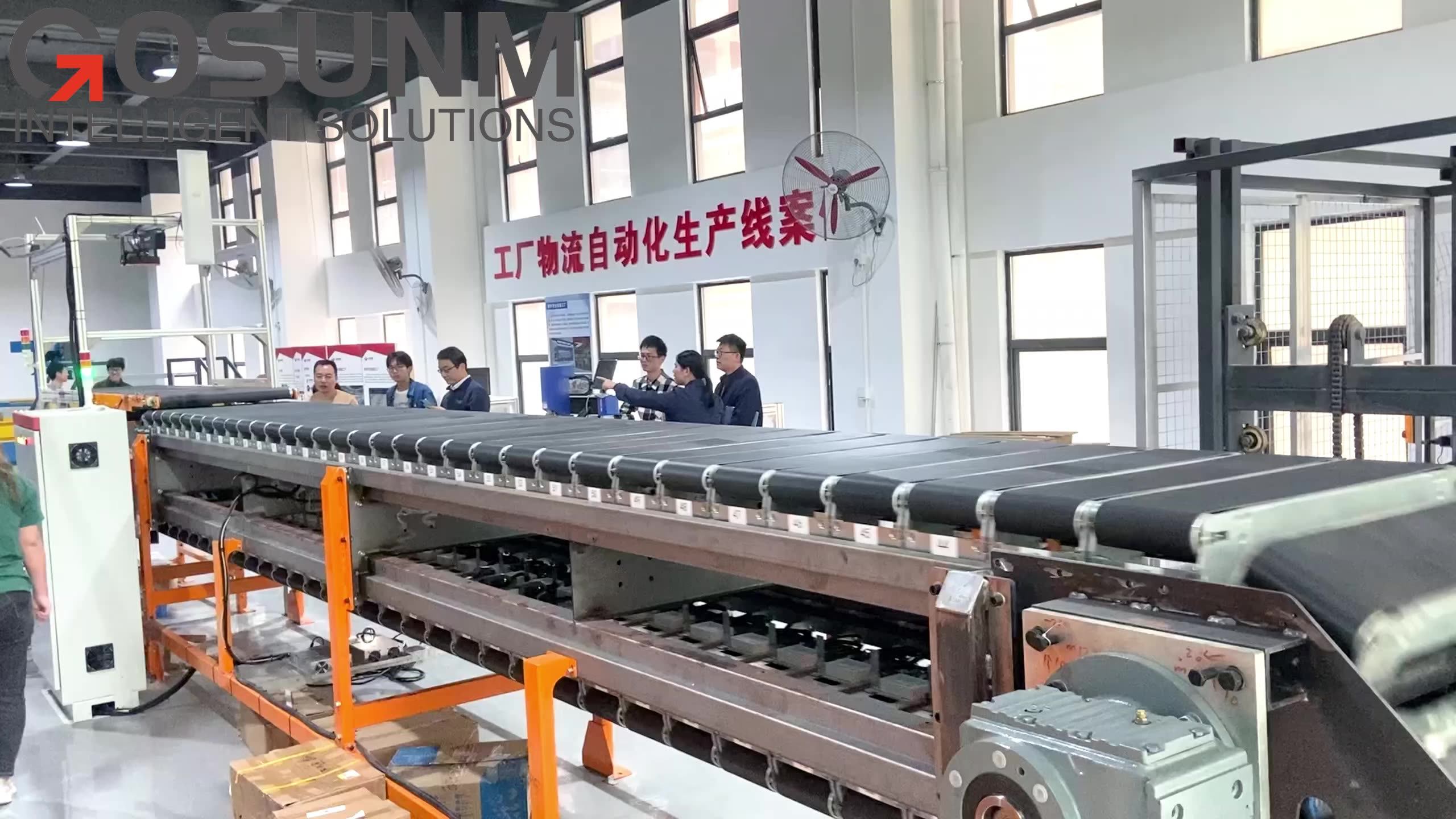 Gosunm Logistics Parcel Sorting System Supplier 6 Side Scanner With ...