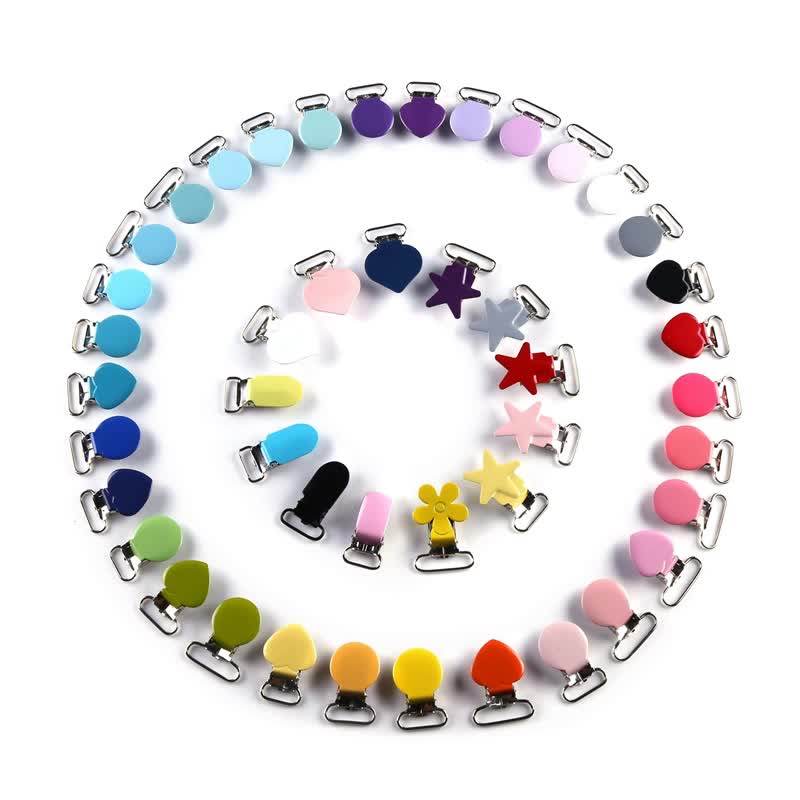 Wholesale Garment Accessories Metal Shirt Clips Iron Garter Clips Black ...