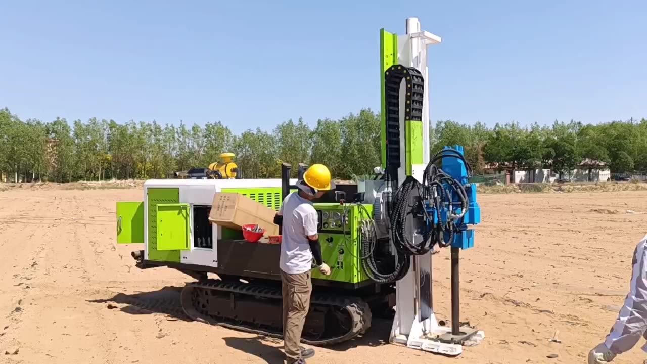 Full Hydraulic Malaysia Geotech Spt Test Drilling Machine For Soil ...