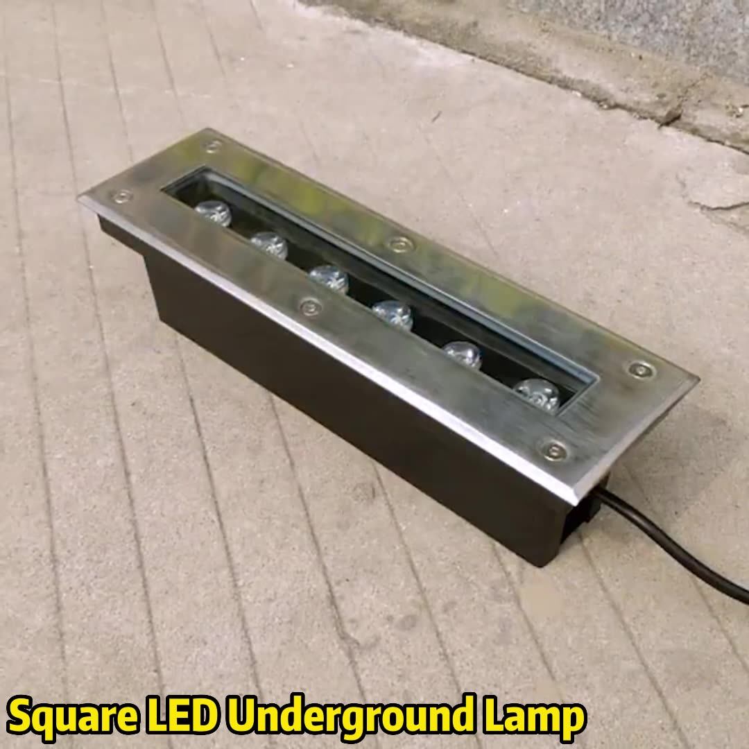 Rectangle Recessed Linear Led Light Ip65 Long Strip Stainless Steel Led ...