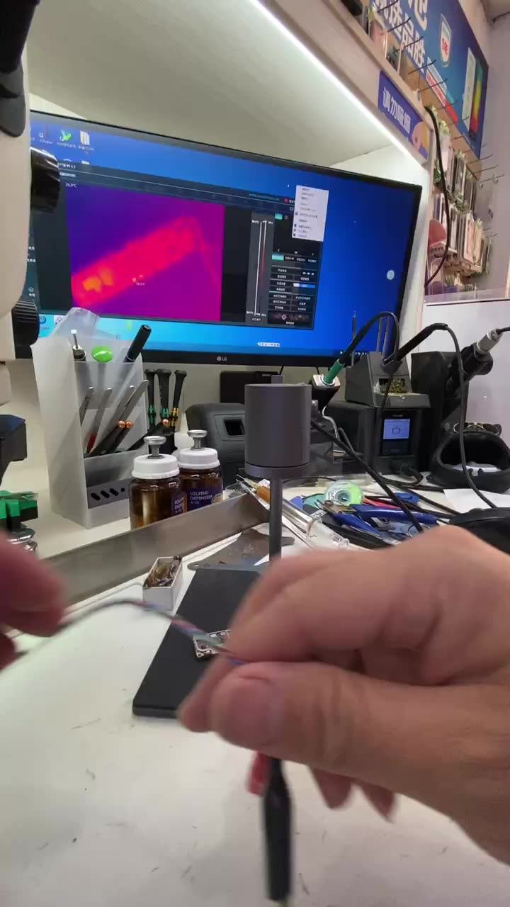 Pcb Infrared Thermal Camera Double Spectrum Diagnosis Tools For ...