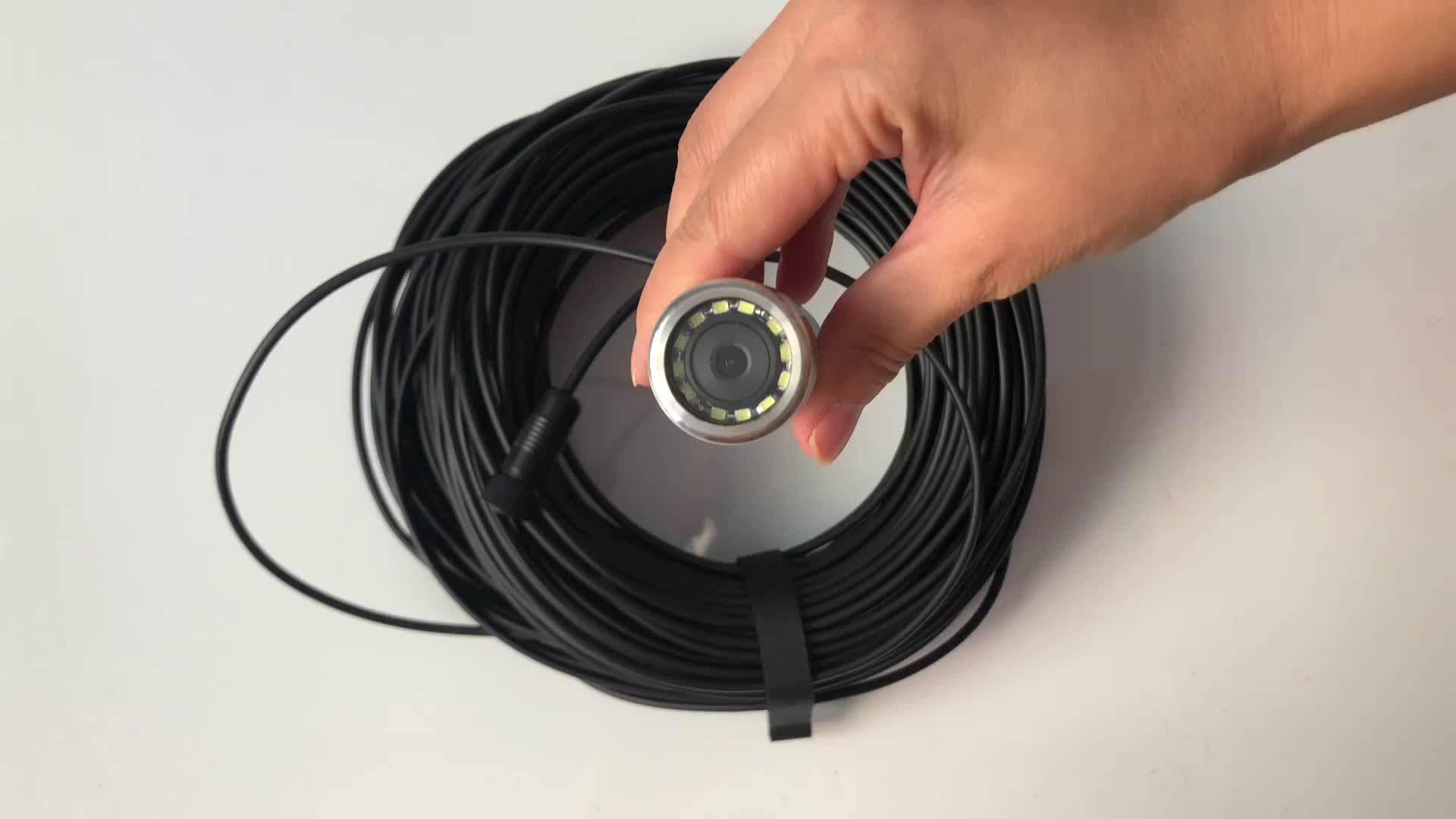 Cheap Price 2mp Ip68 Mini Stainless Steel Camera 20m Extension Cable ...