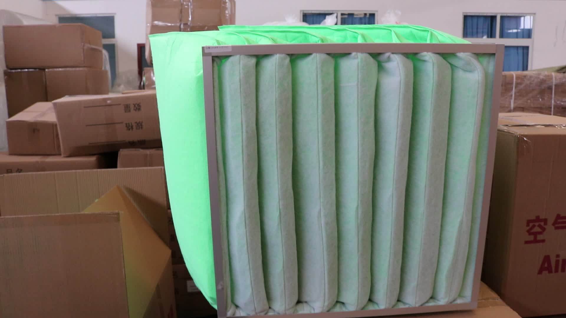 Air Filter Raw Material G4 F6 Washable Pocket Filter Meida - Buy Air ...