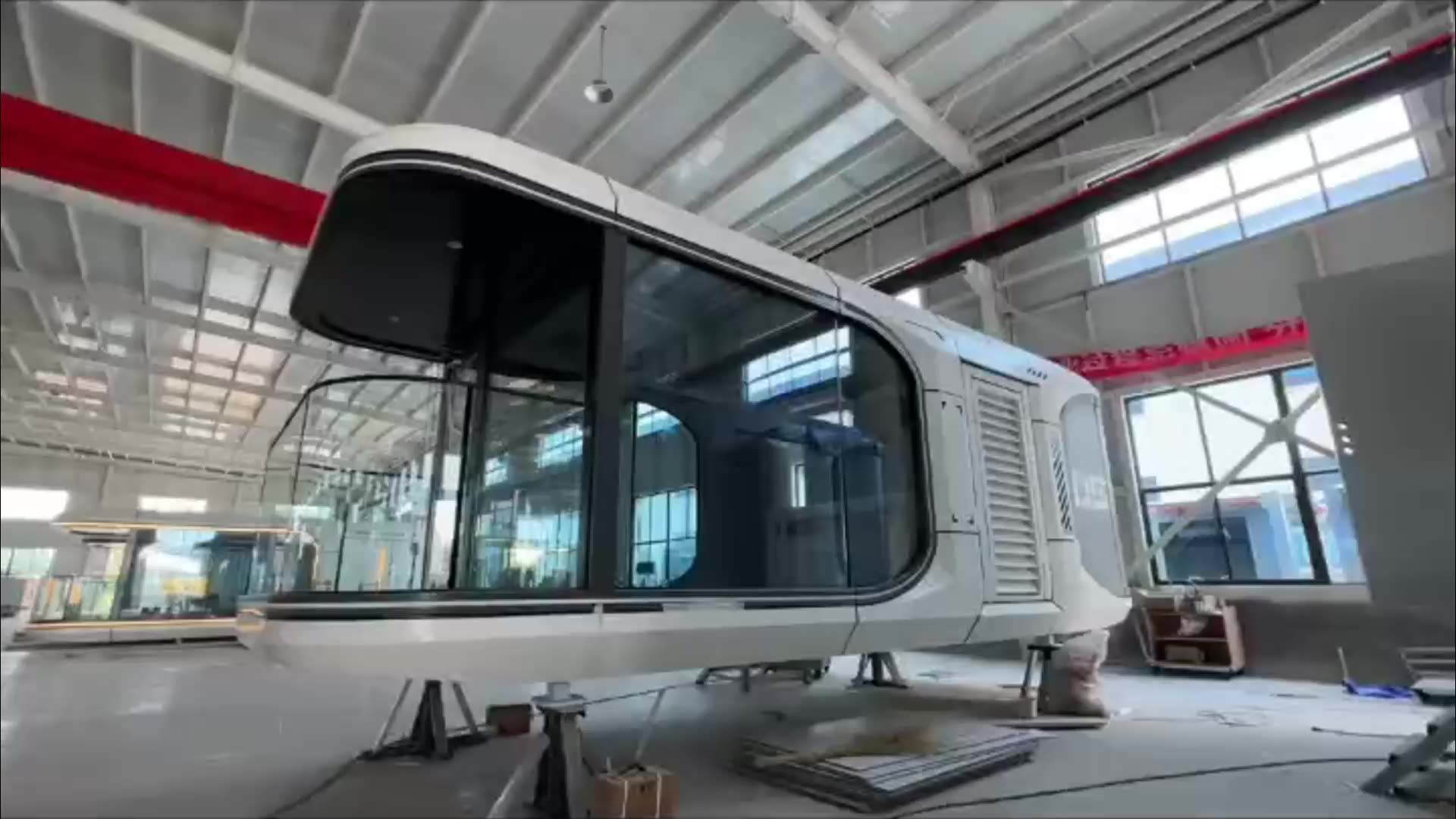 Capsule House Portable Pod Toilet Capsule Tiny Cabin Prefabricated ...