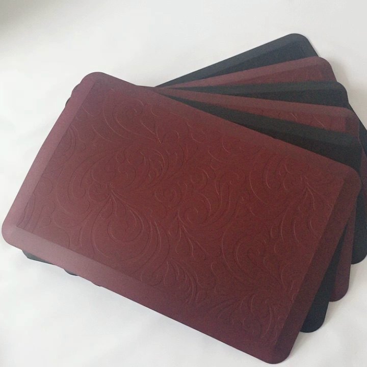 Waterproof Comfortable Non-slip 100% Pu Anti Fatigue Kitchen Floor Mat ...