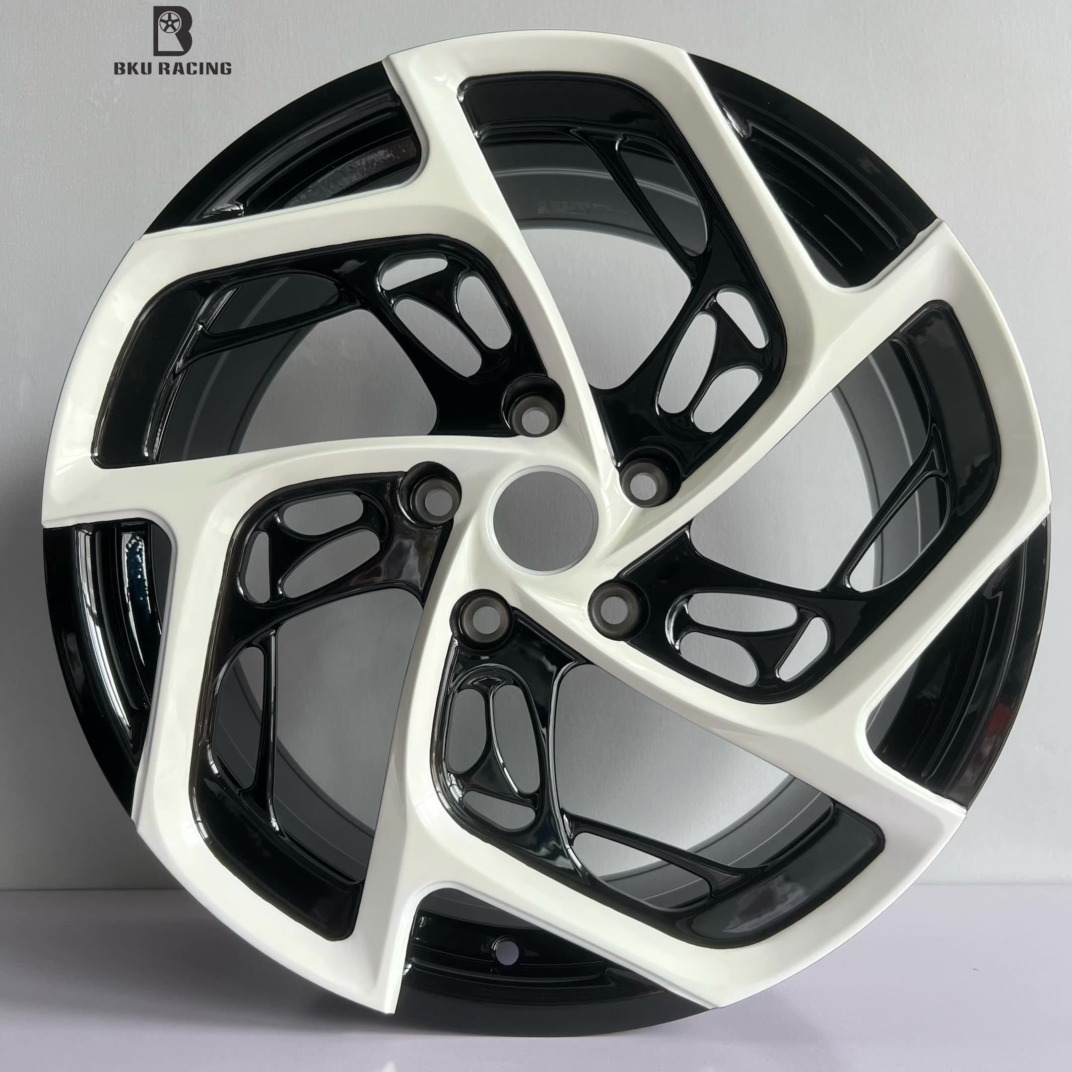 Bku Racing 5x120 Wheels 17 18 Inch Deep Lips Concave 5 Holes Alloy Car ...