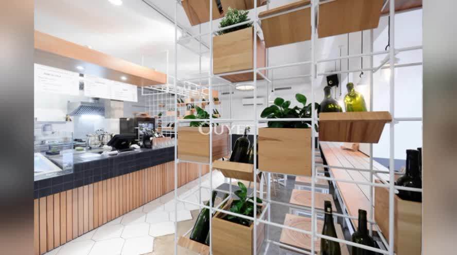 Bubble Tea Counter 20ft Shipping Container Coffee Shop Drive Thru ...