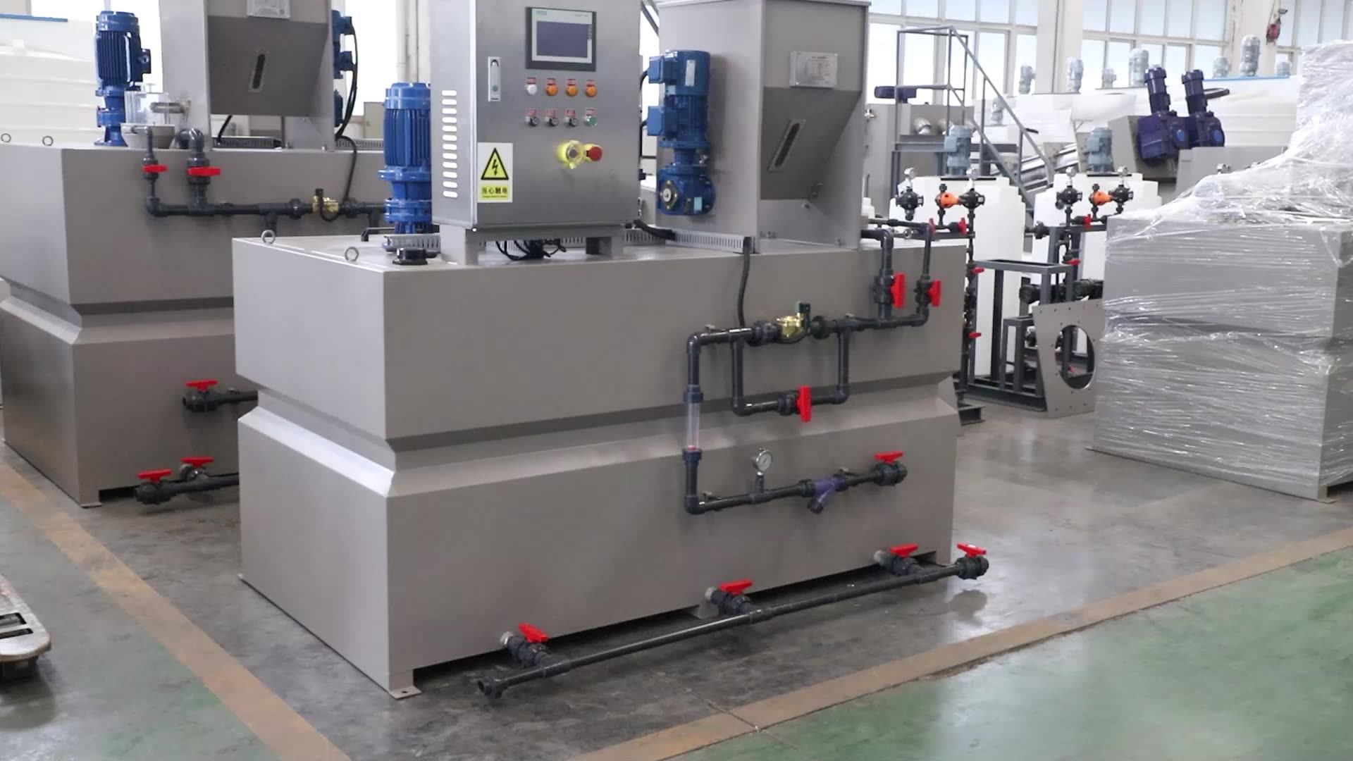 Auto Stainless Steel Chemical Flocculant Polymer Coagulation Dosing ...