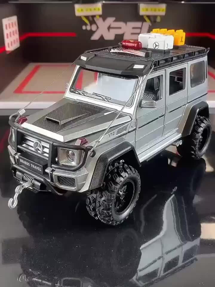 1:24 G550 4x4 Zinc Alloy Die Cast Cars Toy Diecasts Vehicles Metal Off-road Vehicle With Tools ...