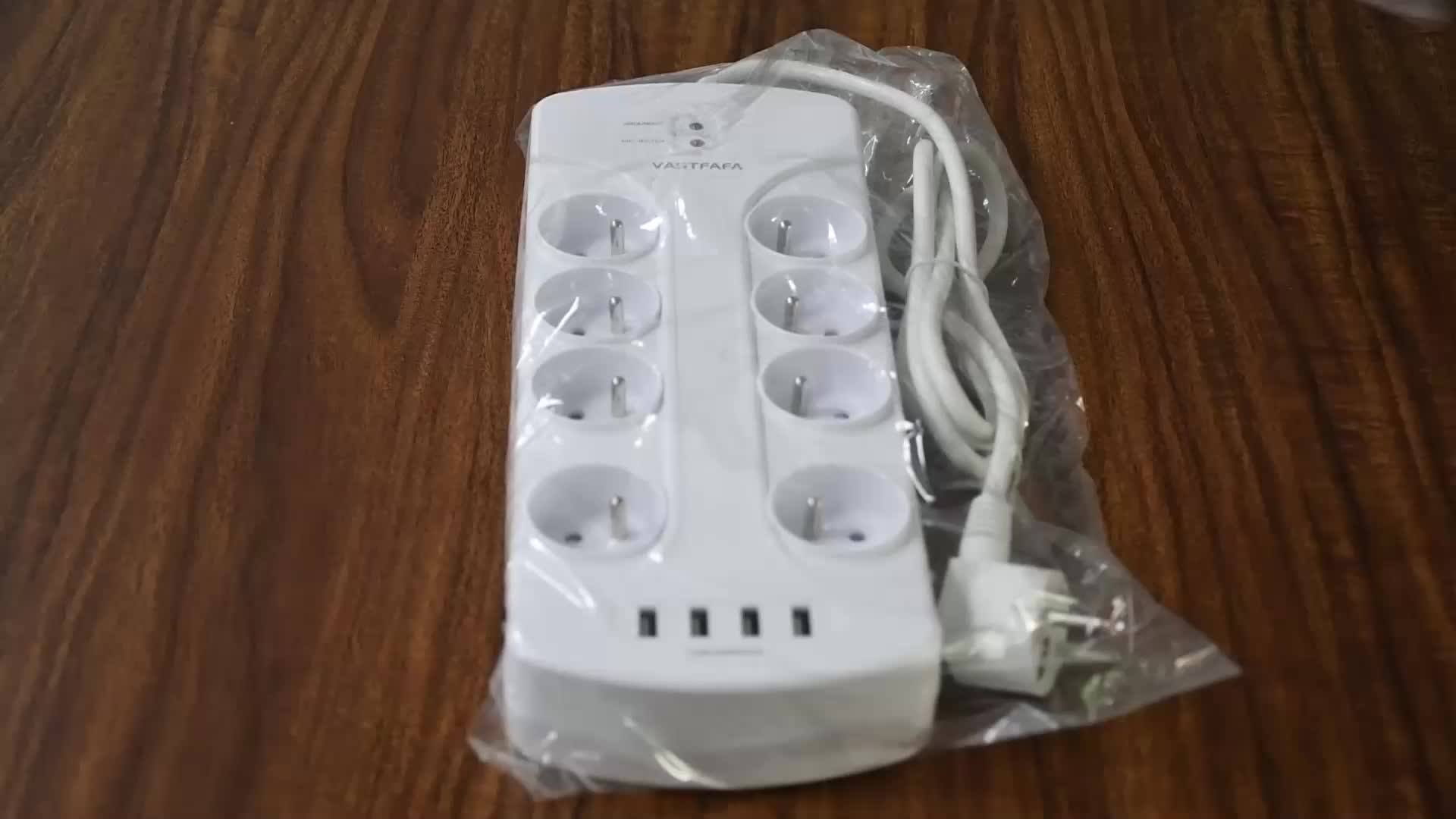 8 Outlet Power Bar Cyberpower Surge Protector Power Strip With ...