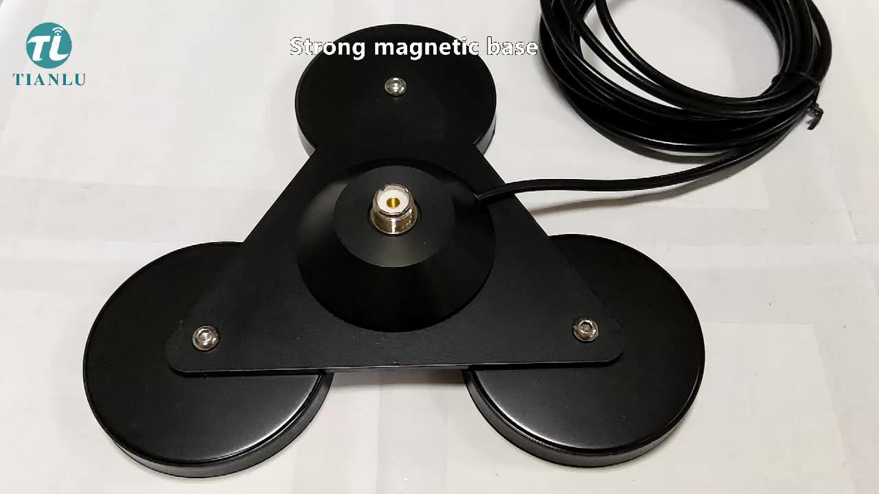 Supper Heavy Duty Tri-magnet Mount For Hf Antenna,Strong Magnetic ...