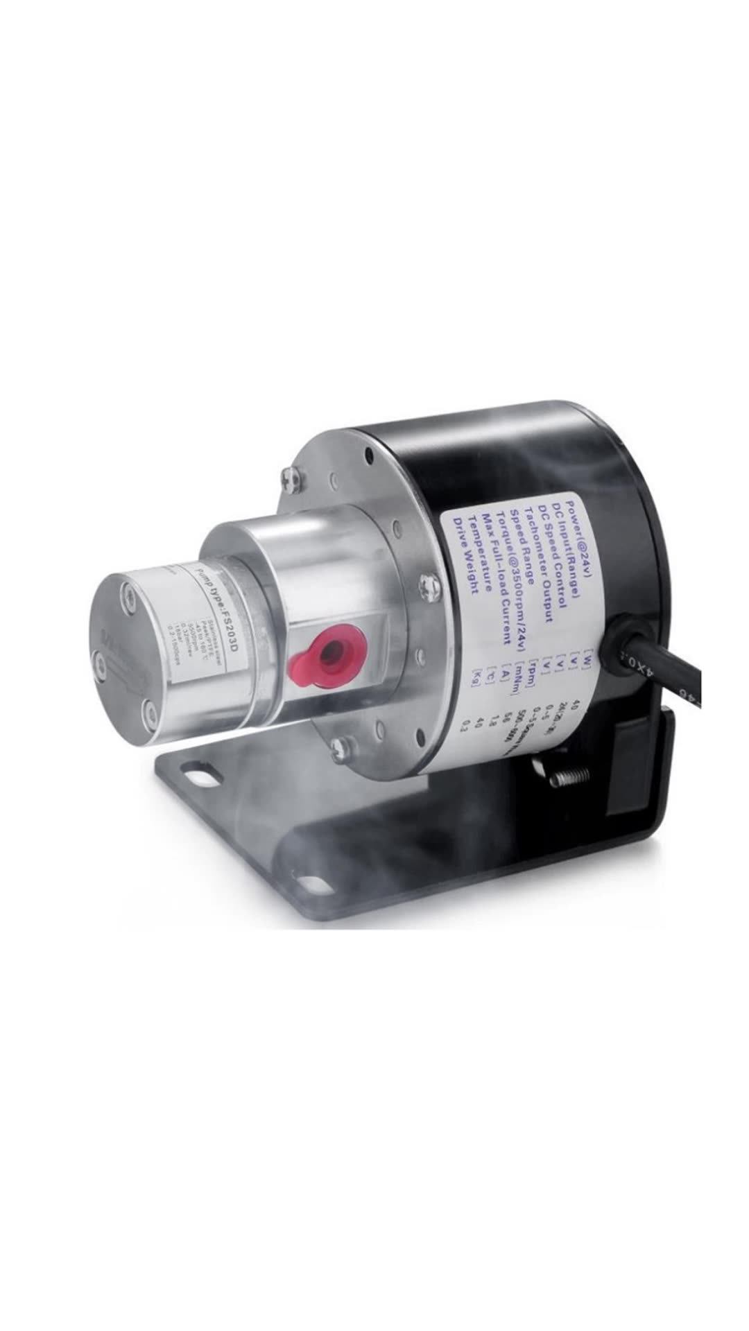 Fluidsmart Anti-corrosion Small Sampling Water Pump 24v Dc Chemica Peek ...