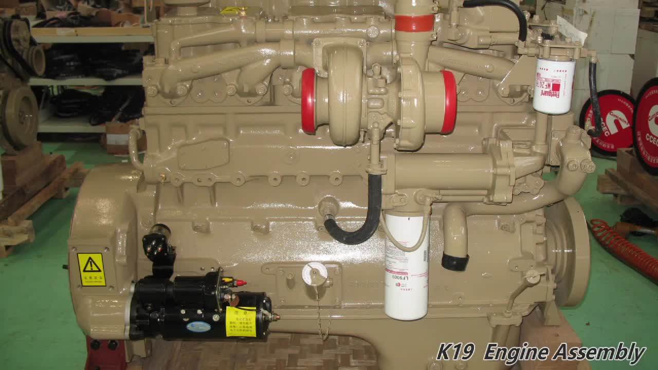 6 Cylinder 600hp 700hp Marine Diesel Engine Cummins Kta19 Kt19 Boats ...