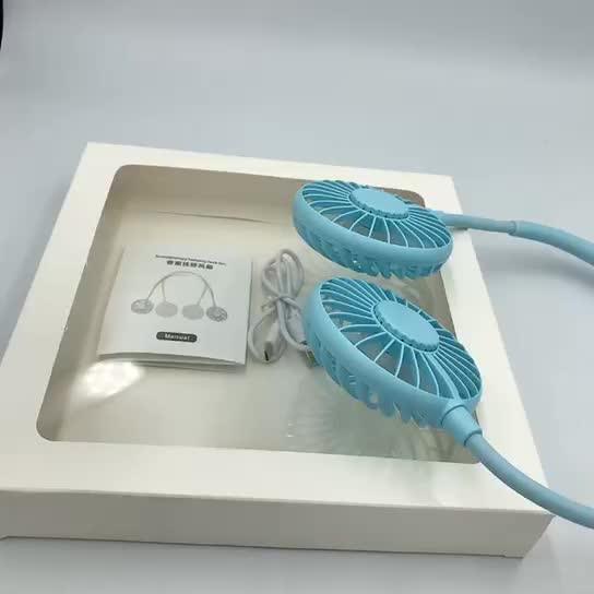 Mini Shoulder Fan Newest Flexible Soft Usb Hands Free Hanging Neck Fan ...