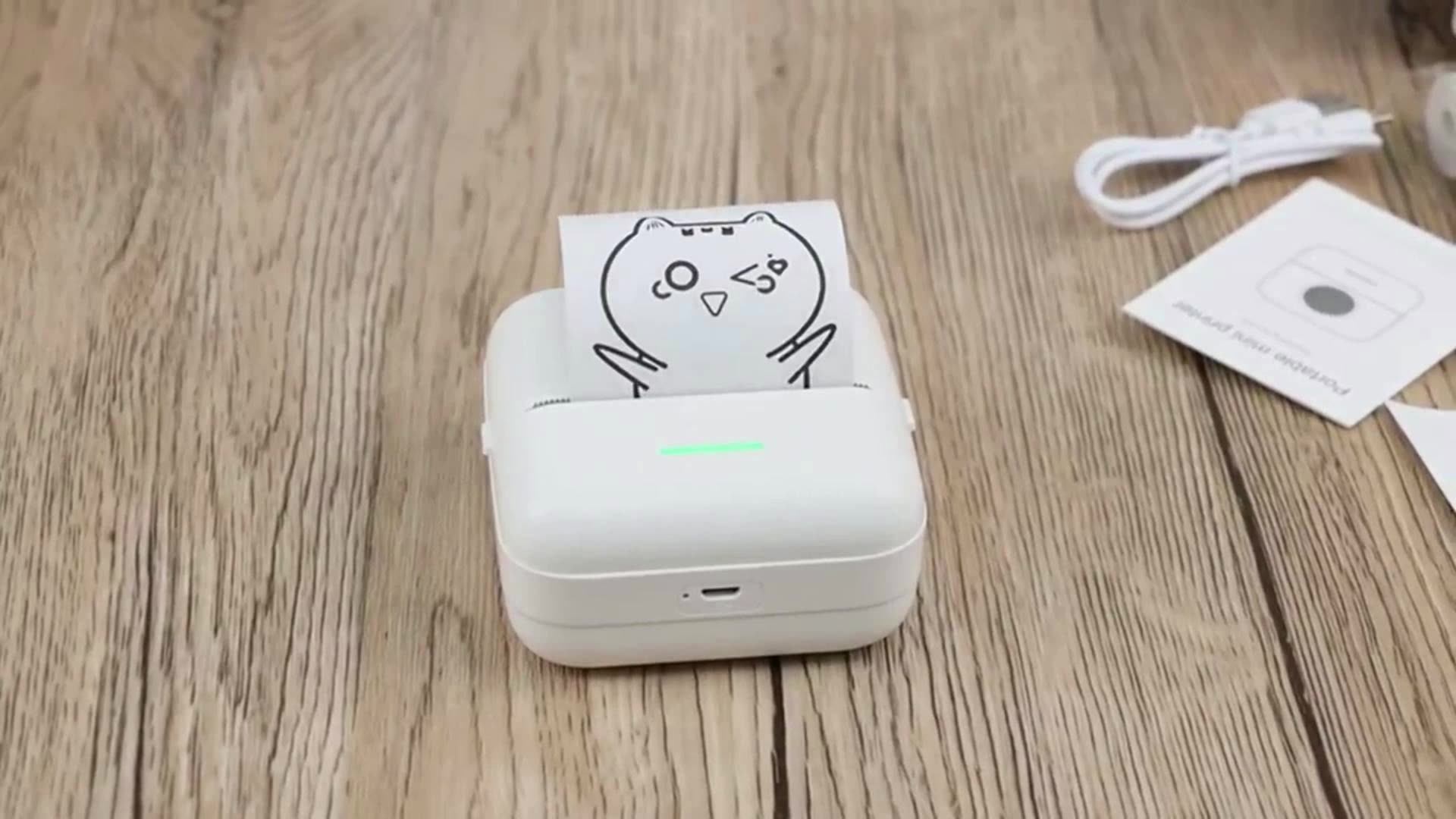 Multifunctional Wireless Mini Photo Printer Bt Thermal Printer Mini ...