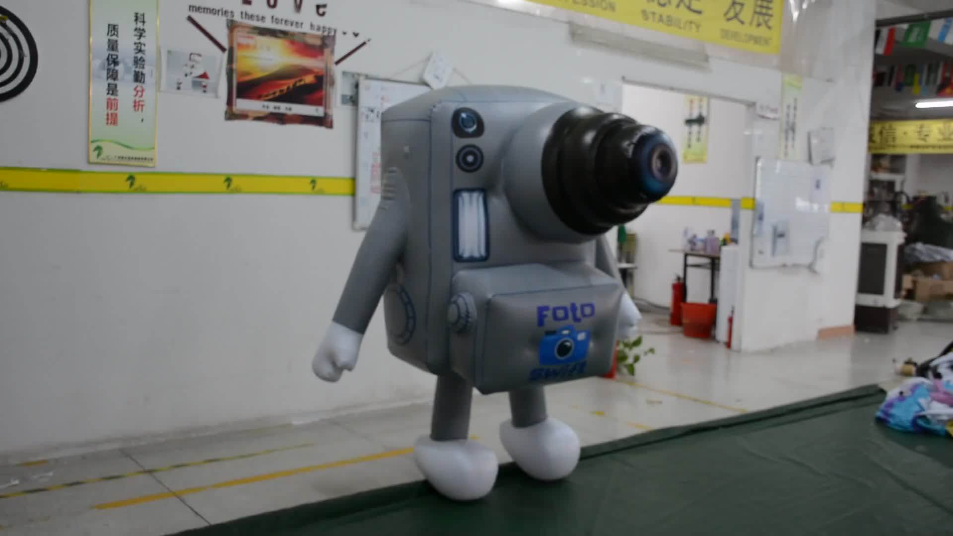 Inflatable Camera Mascot Flying 3d Model Camera - Buy Camera Mascot ...
