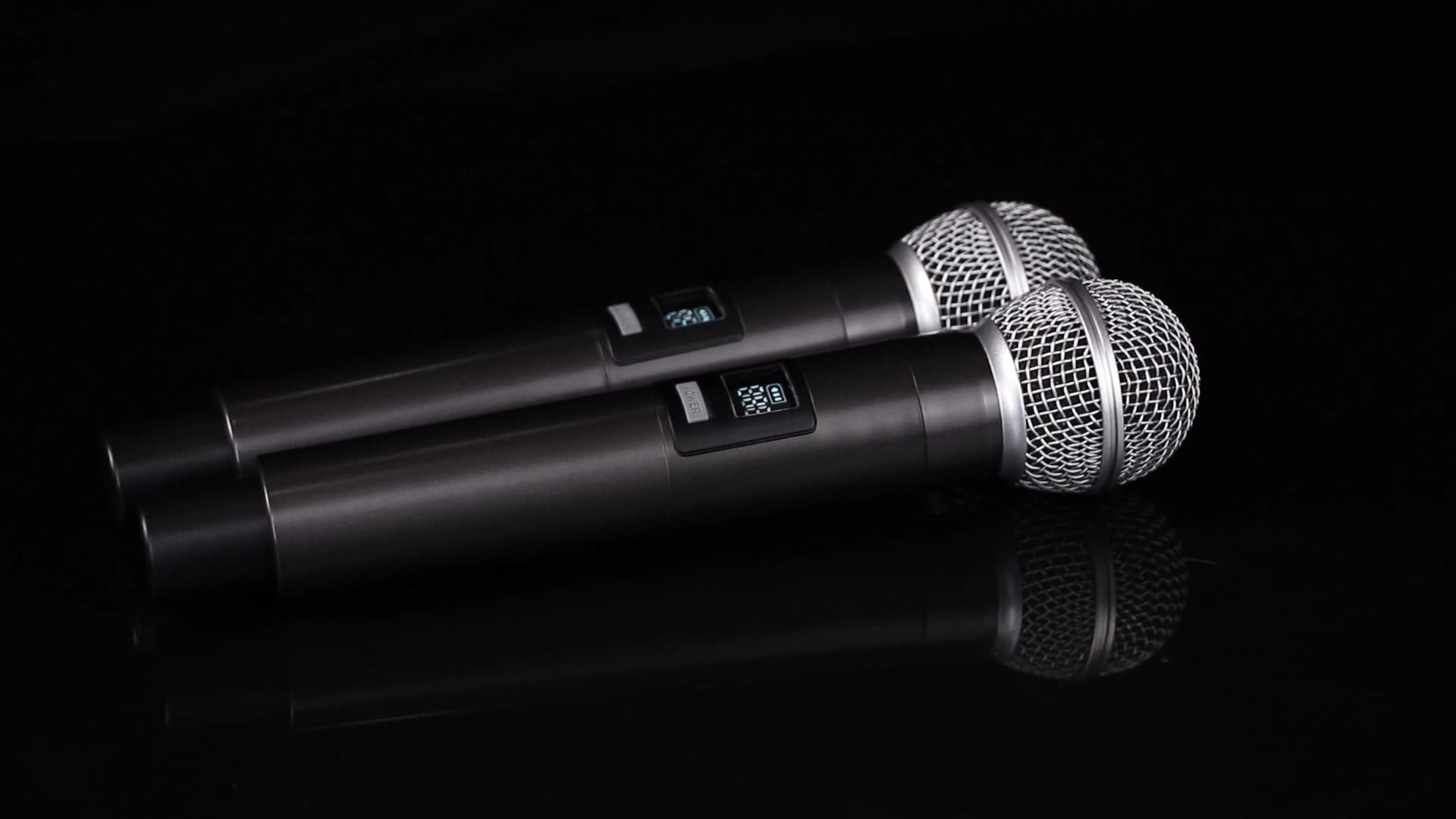 Best Universal Wireless Microphone Uhf Home Karaoke Singing Microphone ...