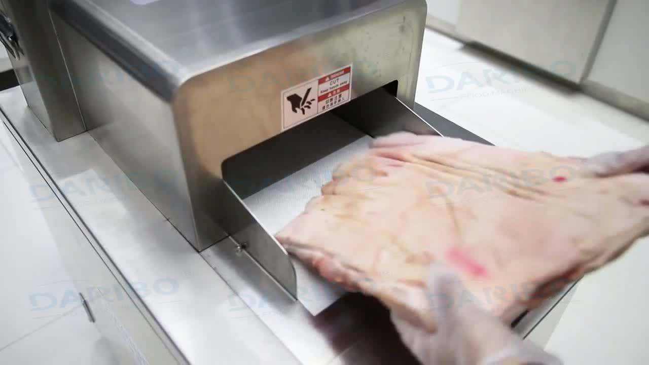 300-500kg/h Frozen Meat With Ribs Cube Cutting Kangaroo Camel Poultry ...