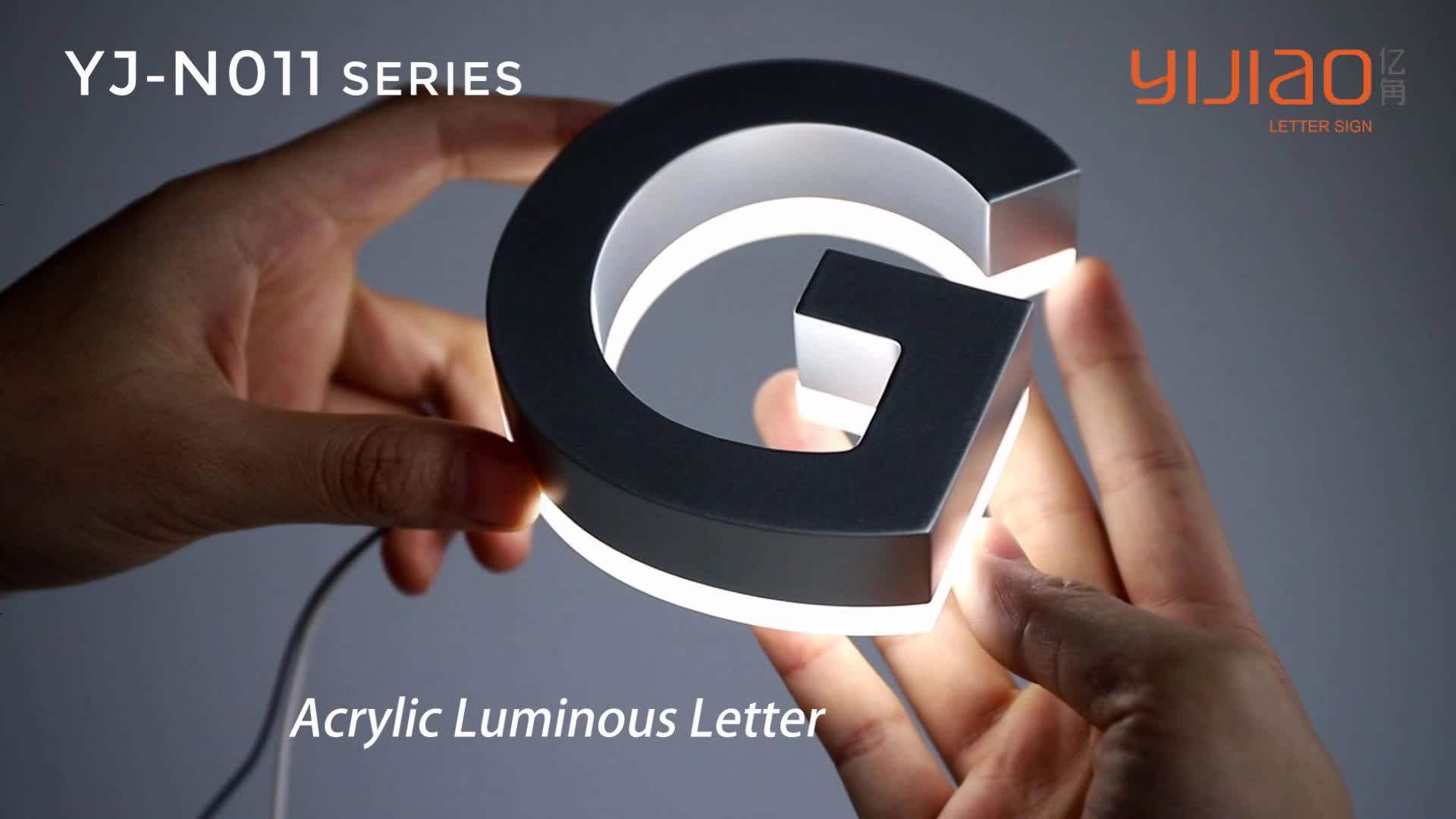 Custom Large Alphabet 3d Plastic Acrylic Letters For Storefront - Buy ...