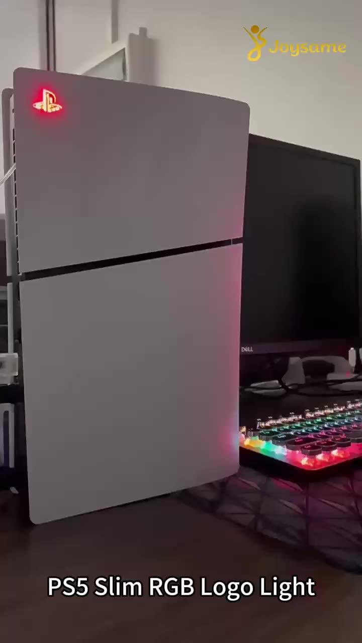 Ps5 Slim Logo Light Rgb Music Sync Diy Decoration Illuminated Led Logo ...