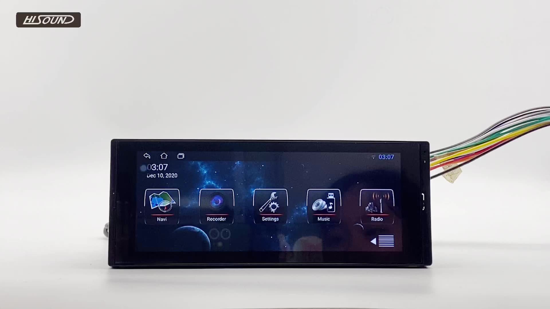 Universal 1 Din Car Audio Android 6.9" Ips Full Touch Screen 1+16gb Bt ...