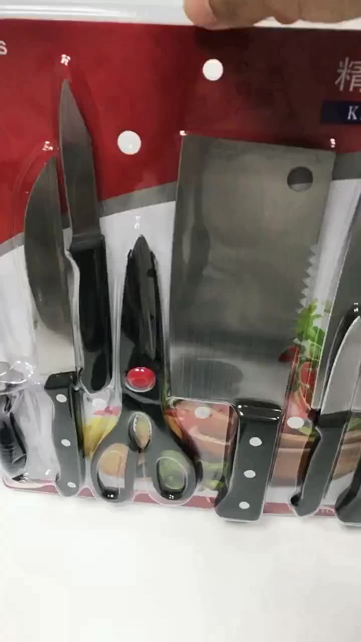 Kitchen Knife Set Kitchen Knife Set Blister 8 Piece Knife Set - Buy ...