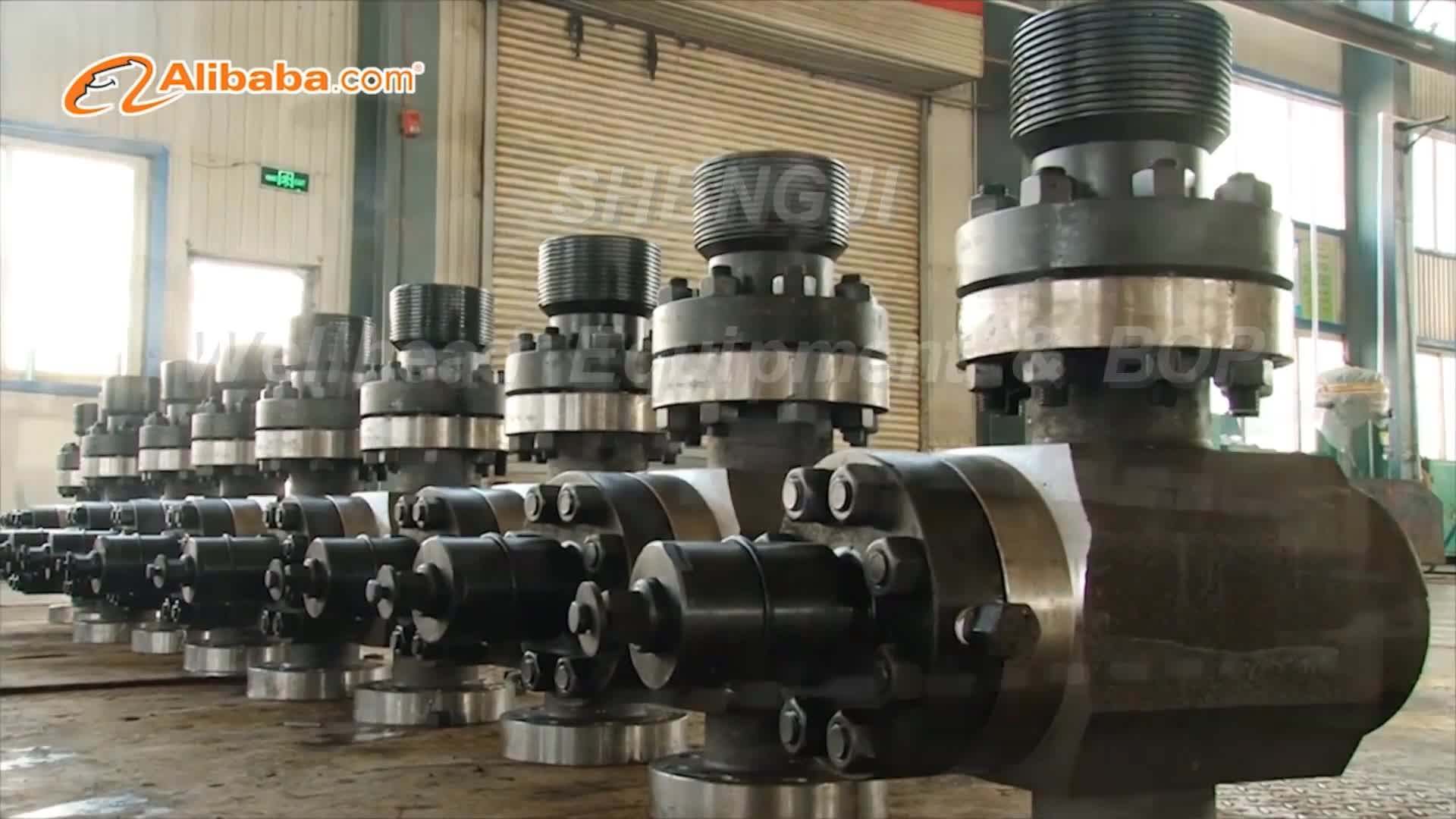 Shengji Blowout Preventer Shaffer Double Shear Ram Bop Manual And ...