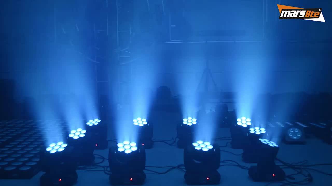 Stage Wash Light 7x18w Led Wash Beam Moving Head Lights For Party Dj ...