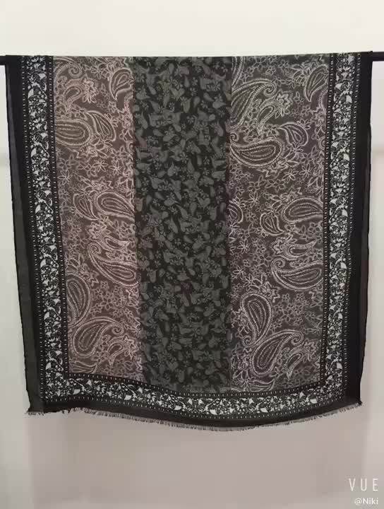 Wholesale 2020 Latest Printed Hijab Scarf Muslim Cotton Top Quality ...