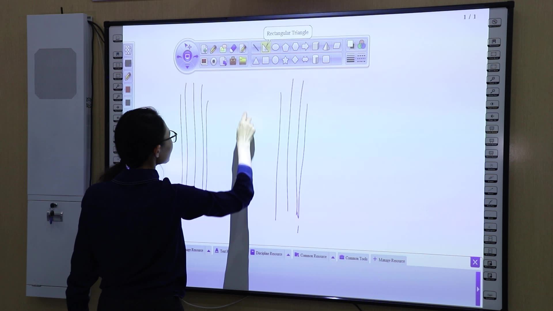 Iboard Iwb 100" Ir Interactive Whiteboard/ Smart White Board/ Finger ...