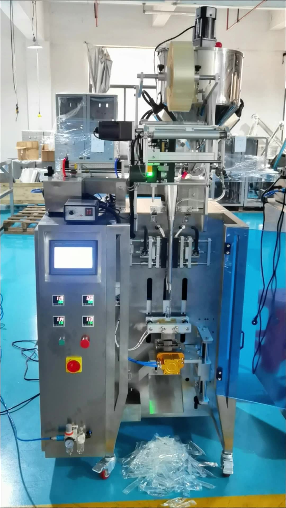 Automatic Vertical Small Automatic Plastic Film Bag Filling Sachet ...