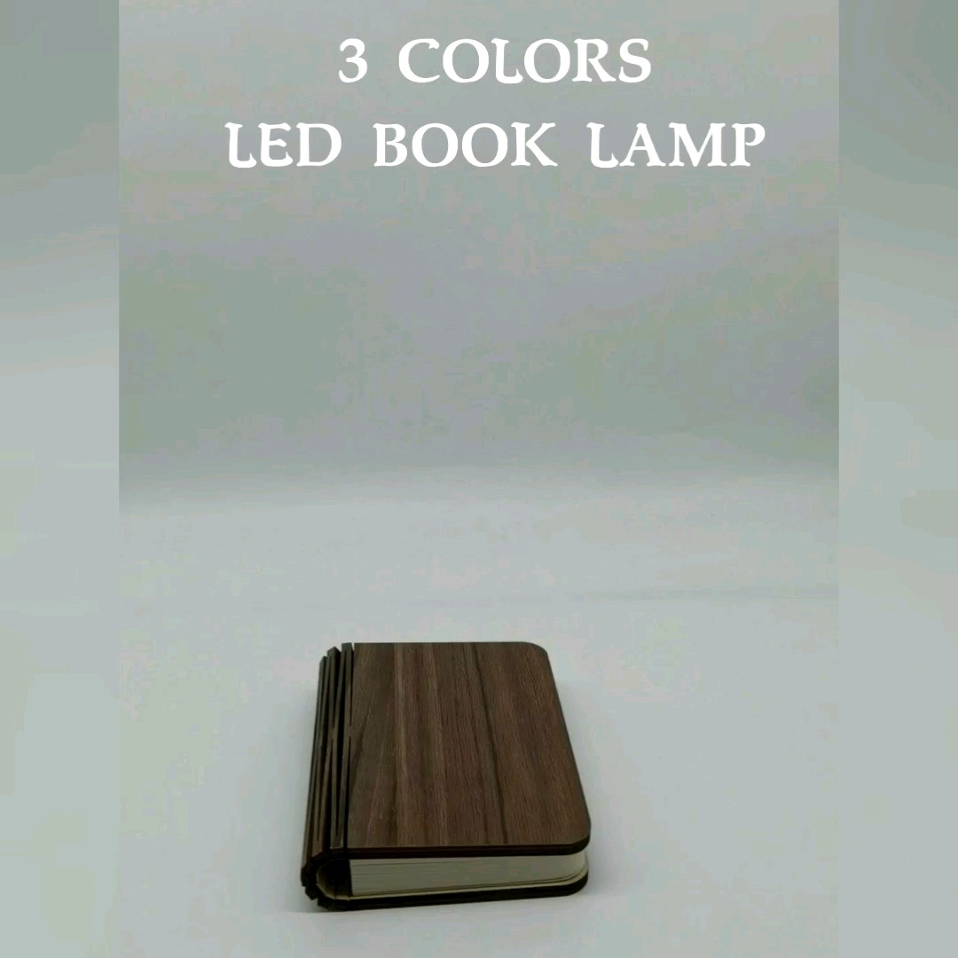 Wooden Usb Led Folding Rechargeable Lumio Book Light Lamp Quick ...